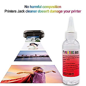 Inkjet Printers Printhead Cleaning Kit for Epson WF-3640 WF-7620 WF-3620 WF-2750 WF-7610 WF-2650 WF-7710 ET-2650 ET-2550 C88 R2000 R2880 XP-420 XP-320 XP-410 XP-420 Liquid Printers