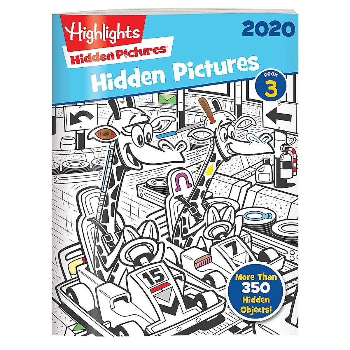Highlights Young Readers Activity Pack - Hidden Pictures, Jumbo Pad of Puzzles, Joke Book, Mazes and Puzzlemania