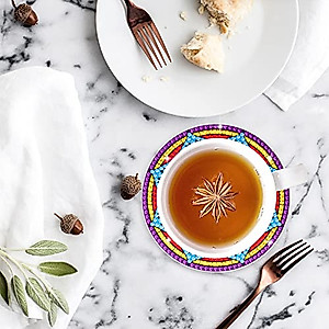 ASIPHITU Diamond Painting Coasters with Holder 8 Pcs Mandala Coasters Diamond Art Kits DIY Arts and Crafts for Adults Beginners & Kids