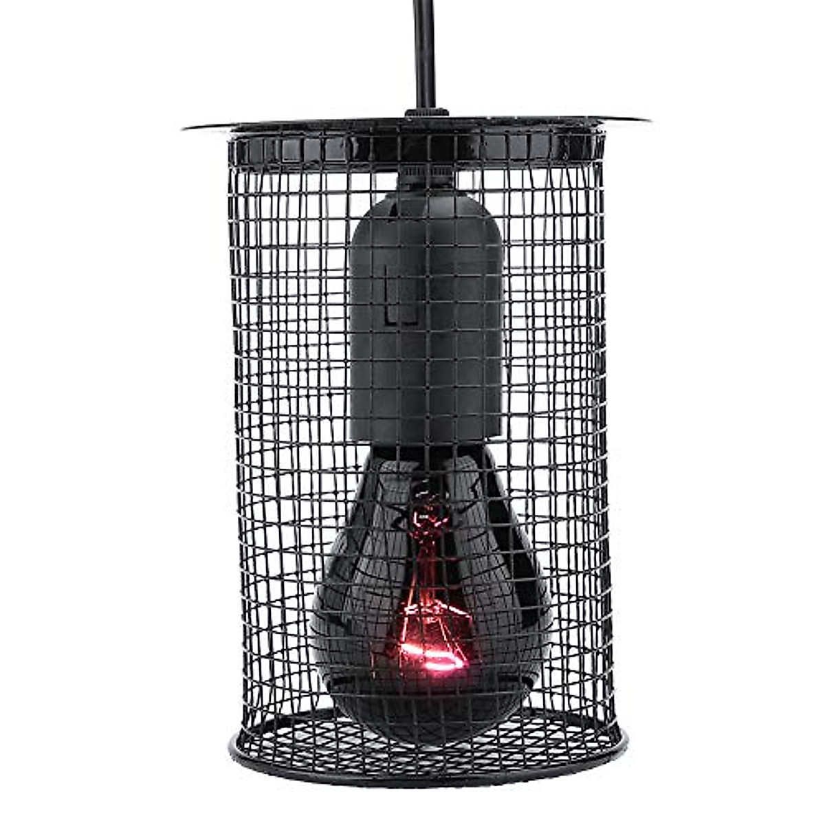 Wchiuoe Reptile Lamp Cover, Round Reptile Anti-Scald Lamp Cover Heater Guard for Heating Light Reptile Protection, Heating Bulb Guard Pet Scald Prevention