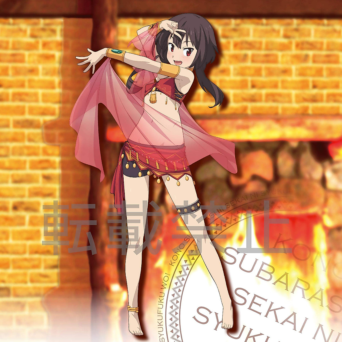 SEGA RT D102784KONOSUBAK LPM Figure MEGUMIN Dancer