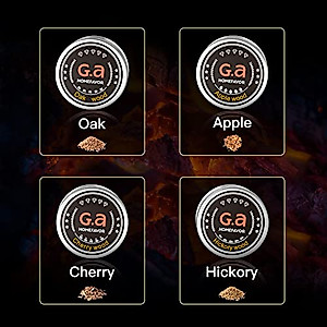 Whiskey Smoker Kit, Cocktail Smoker Kit With Torch, Old Fashioned Drink Smoker Kit With 4 Flavored Wood Chips, Smoke Infuser (No Butane), Gifts For Burbon Lovers