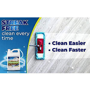 Black Diamond Stoneworks MARBLE & TILE FLOOR CLEANER and Wood & Laminate Floor Cleaner 2-Gallon Bundle