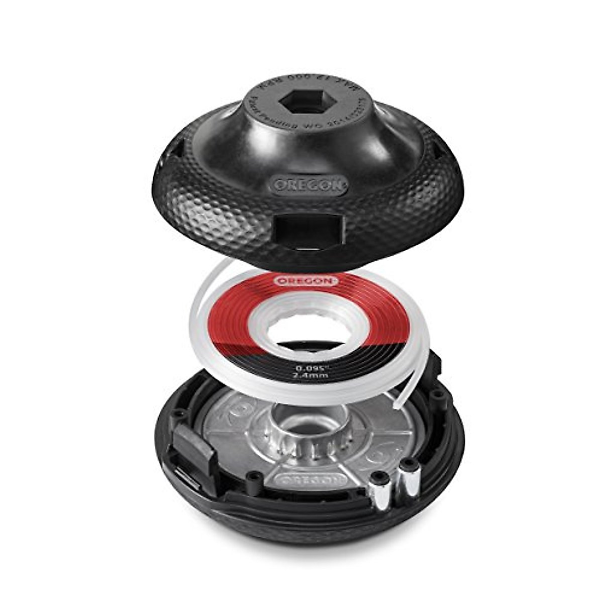 Oregon Gator SpeedLoad Universal 4-1/2” Trimmer Head & Line for Gas String Trimmers & Multi Tools Up To 25cc. Fits Ryobi, Homelite, TroyBilt, Stihl and more