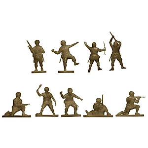 Airfix A00751 WWII US Troops Figures 1:72 Military Soldiers Plastic Model Kit, (Pack of 48)