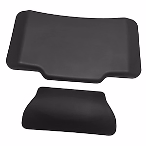 Unomor 1 Set Trunk Cushion Wear-Resistant Back pad Lumbar Support Pillow Leather Back Pillow Motorcycle Accessory Back Support Pad Wear-Resistant Backrest Sponge pu Waist Ornaments