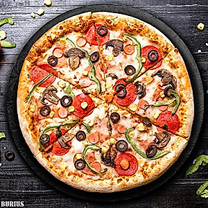 Black Round Tray 12 Inch Cardboard Circles Black Cake Board Cake Drum Wrap Covering Display Board Round Cardboard Cake Rounds - BURIUS