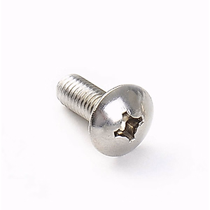 50pcs 8-32 x 1 Inch Drawer Knobs Pull Handle Screws 18-8 Stainless Steel Truss Head Phillips Machine Screws Bolts