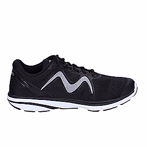 MBT Rocker Bottom Shoes Men’s – Athletic Running Shoes Speed 2 - Black/Gray