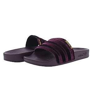 adidas Originals Adillette Slides Womens Shoes Size 6, Color: Dark Purple