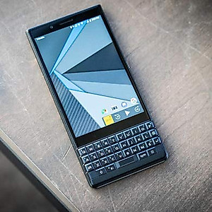 BlackBerry KEY2 LE (Lite) Dual-SIM (64GB, BBE100-4, QWERTY Keypad) (GSM Only, No CDMA) Factory Unlocked 4G Smartphone (Slate/Space Blue) - International Version (Renewed)