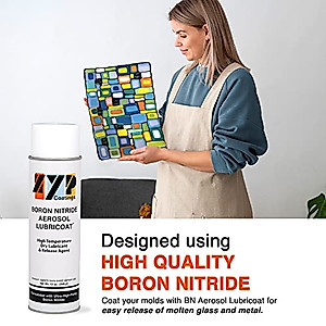 BN Aerosol Lubricoat, 1 can (13 oz. Aerosol can) - Release Agent, High-Temperature Lubricant