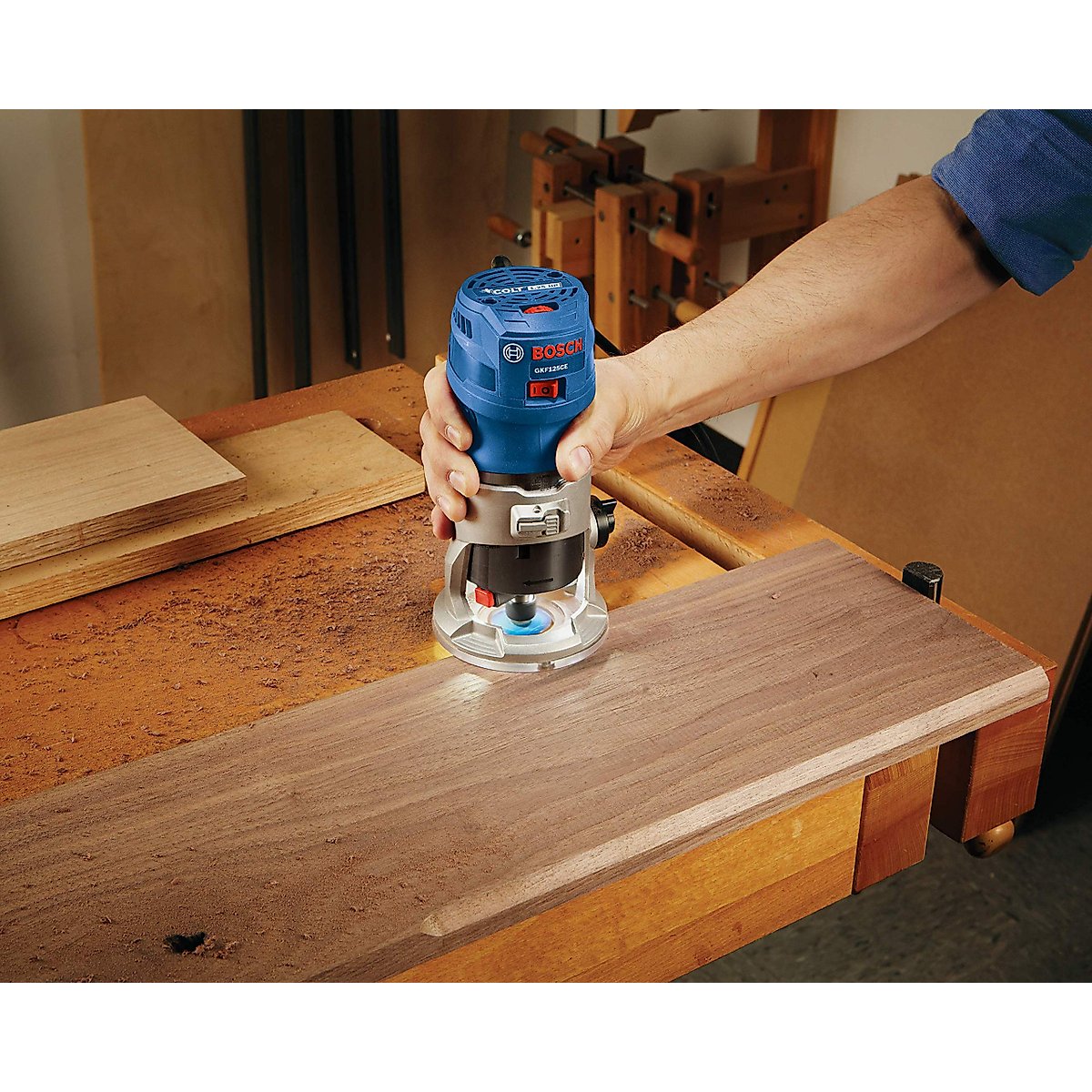 Bosch GKF125CEN Colt 1.25 HP (Max) Variable-Speed Palm Router Tool