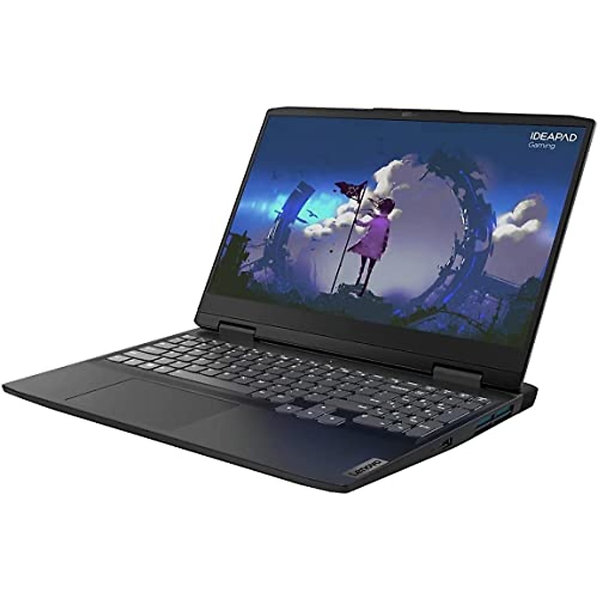 Lenovo IdeaPad Gaming 3 Laptop 2022 Newest, NVIDIA GeForce RTX 3050 Ti, AMD Ryzen 5 6600H (Beat i5-12490F), 16GB DDR5 RAM, 1TB SSD, 15.6" FHD Display, Windows 11 Home, Bundle with JAWFOAL