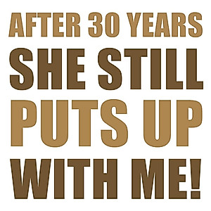 CafePress 30Th Anniversary Humor For Men Mug Ceramic Coffee Mug, Tea Cup 11 oz