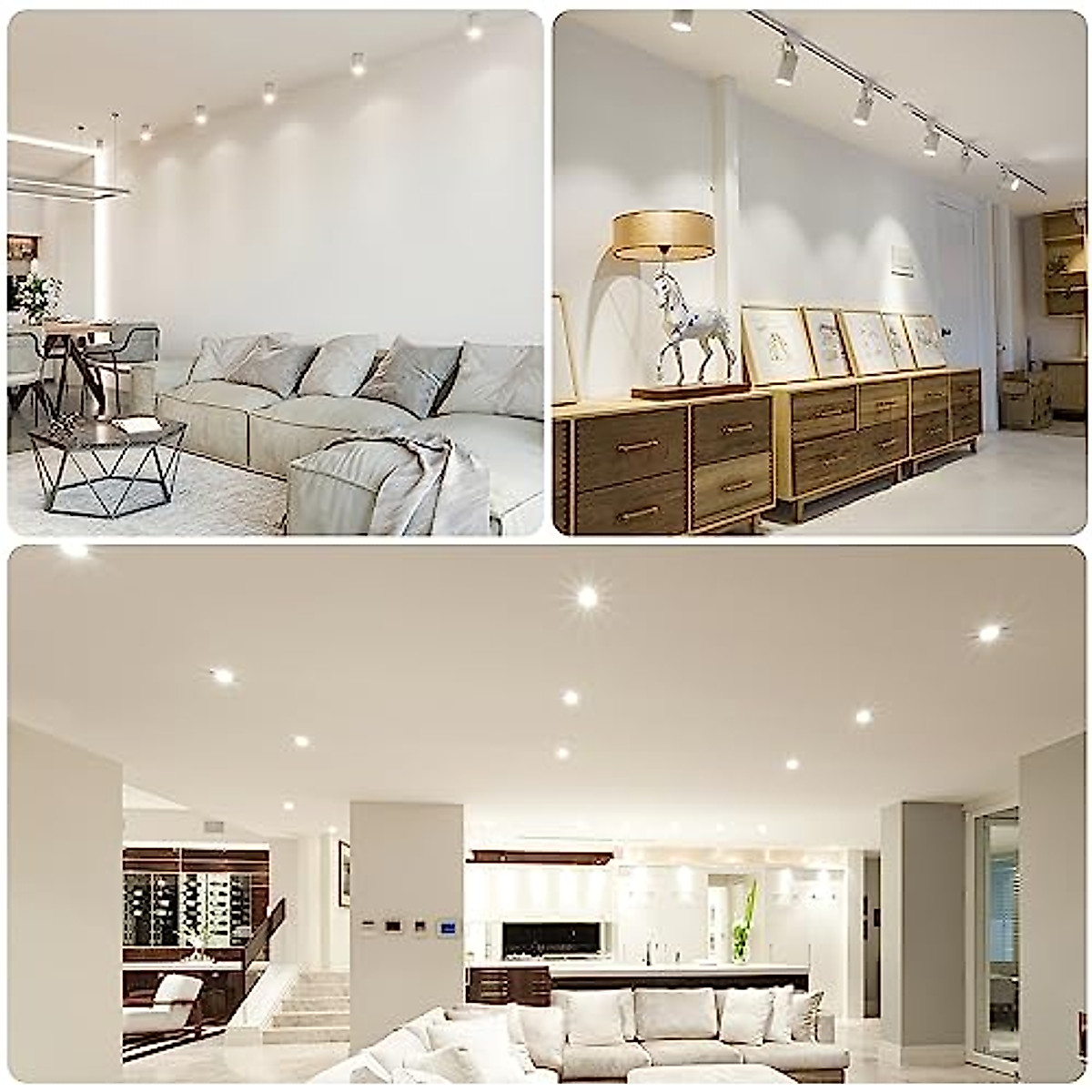 Minpory MR16 G4 GU5.3 Ceramic Bi-Pin Base Socket, MR16, MR11 Halogen Incandescent CFL LED Bulb Holder Wire Connector Socket Adapter 10 Pack