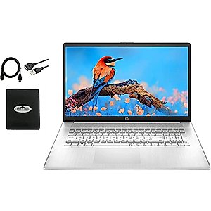 2021 Newest HP 17.3" FHD Laptop, 10th Gen Intel Quad-Core i5-1135G7 (Beat i7-8550U), 12GB RAM, 1TB SSD, Ethernet, HDMI, Win10,w/ GM Accessories