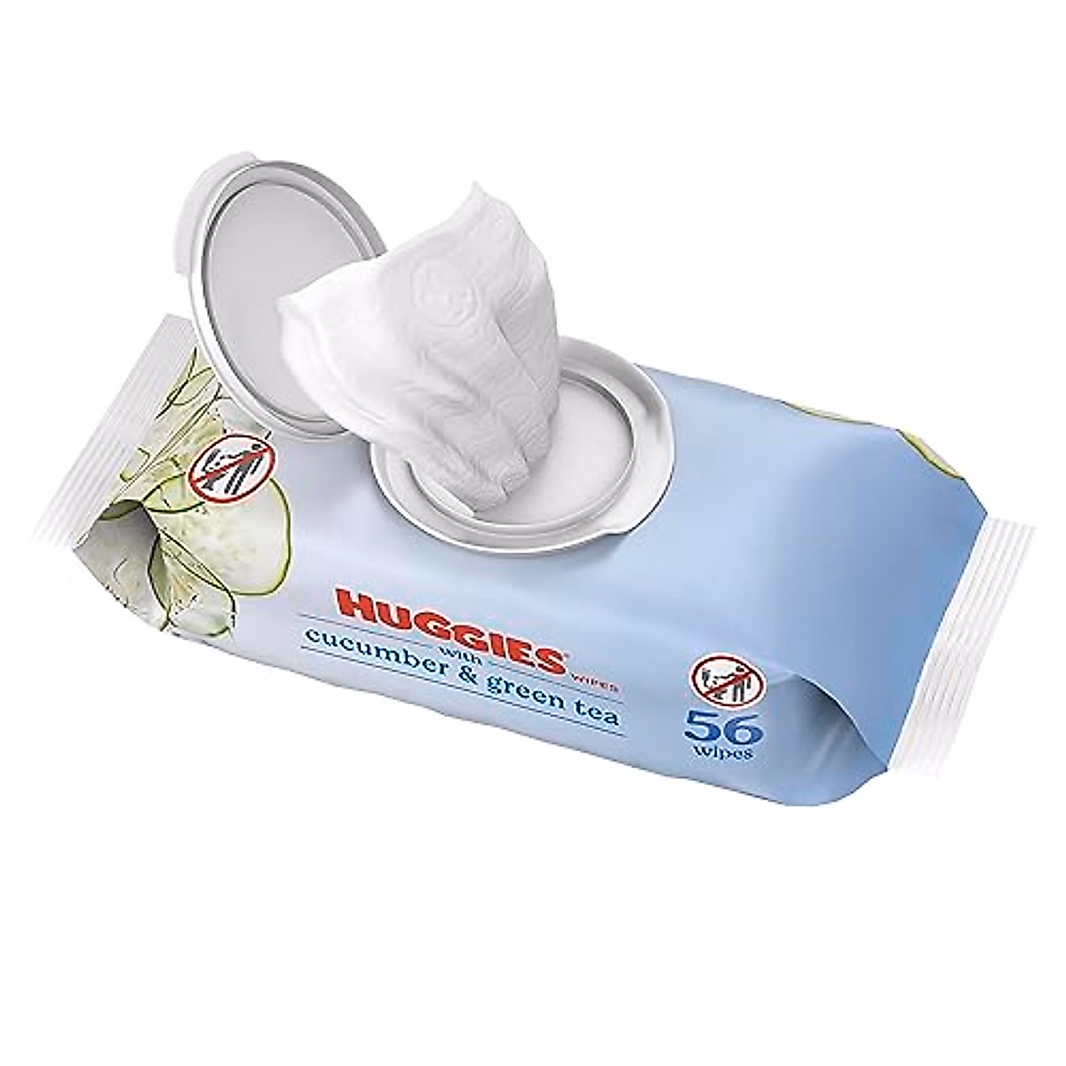 Huggies Refreshing Clean, Baby Wipes, 56 Count (Pack of 1)