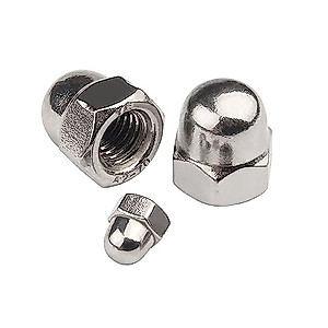 Acorn Cap Nut M3 M4 M5 M6 M8 M10 M12 M14 M16 M18 A2-70 Stainless Steel Decorative Cap Nuts Caps Covers (Size : M4)