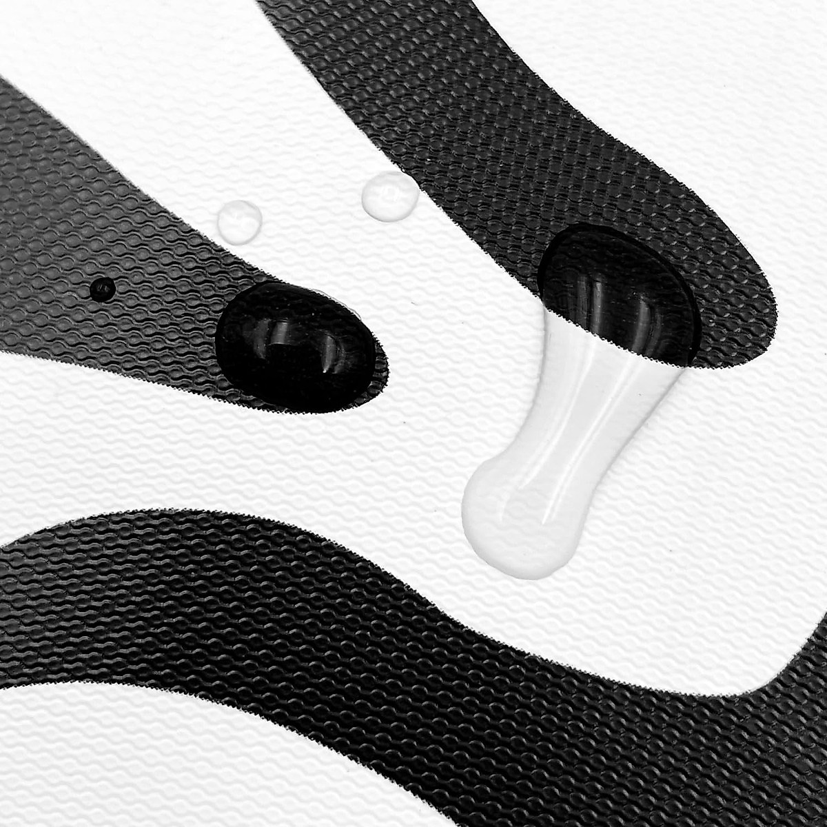 LovingWay Black White Shelf Liner 17.7x177 Inch Zebra Animal Print Drawer Lining Paper Self-Adhesive New Year Home Decorations