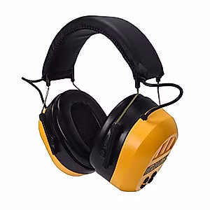 DEWALT Safety Earmuffs, Yellow, One Size
