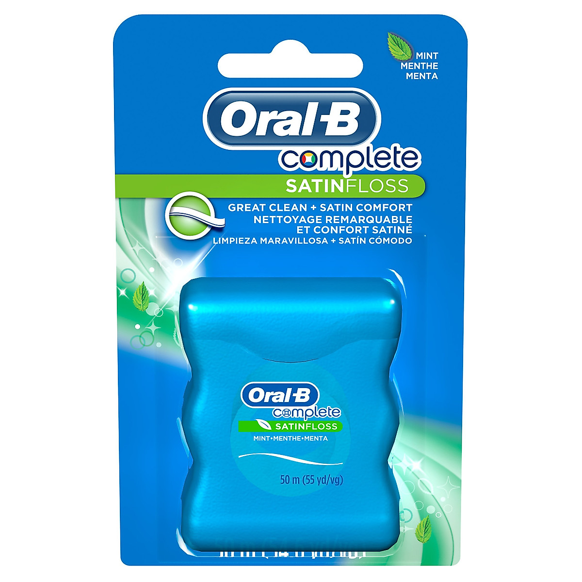 Oral-B 060552 Mint-Flavored Satin Dental Floss 12 pk