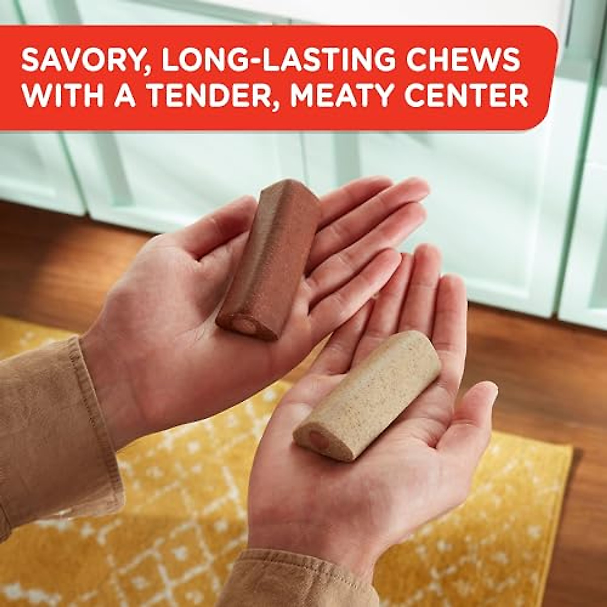 Rachael Ray Nutrish Soup Bones Long Lasting Dog Chews Variety Pack, 22 Count (Pack of 1)