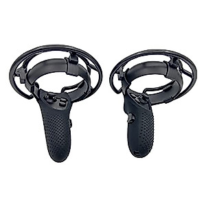 Design Grip Cover Anti-Jet Grip Compatible with Oculus Quest 1 and Rift S Touch Controller Grip Accessories Protective Sleeves Compatible with the Oculus Quest 2 Anti-Jet Grip