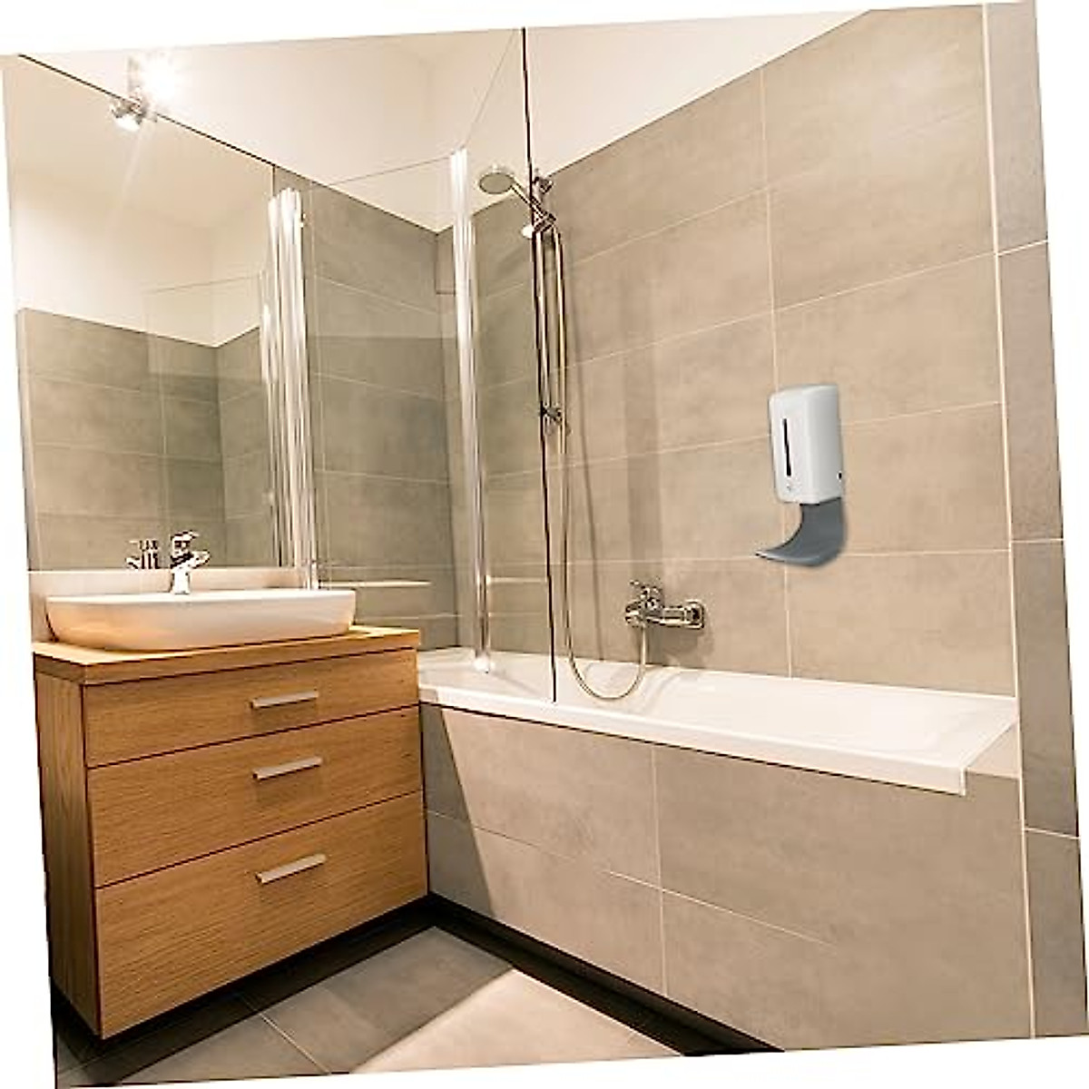 FONDOTIN 1Pc Water Tray Wall Drip Tray soap Dispenser drip Tray Foam Soap Tray Foam Drip Tray Wall Mounted Mug Rack Bathroom soap Dispenser Catch Tray Hand Plastic Water Receiver Water Drop