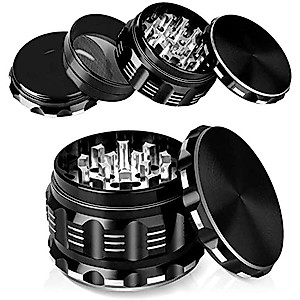 2.5" Spice Grinder, with 4 Layers, Sharp Theeth, Large Capacity, Tool for Kitchen