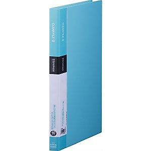 KINGJIM Clear file Shin Please A4S 40P 136SPW light blue