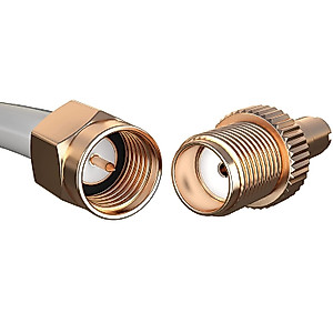 Yagi Directional Antenna 3G/4G/LTE 9dBi 806MHz-960MHz and 1.7-2.5GHz 2FT Cable w/ 2FT SMA Male Cable to TS-9 Adapter - Cell Phone Signal Log Periodic Cellular - Tupavco TP514