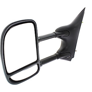 Garage-Pro Mirror Compatible with 2002 Ford E-150 Econoline, E-250 Econoline, E-350 Econoline Club Wagon and E-450 Econoline Super Duty Towing, Driver Side, Manual Glass