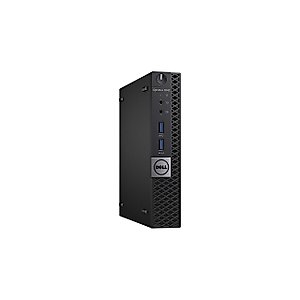 DELL OPTIPLEX 7040 6th Gen Micro Business Desktop Computer, Intel Quad Core i7 6700T up to 3.6GHz, 16G DDR4, 256GB SSD, WiFi,HDMI, DP, Win 10 64-Bit Supports EN/ES/FR(CI5)(Renewed)