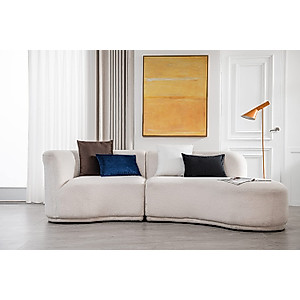 DEZENE Decorative Pillow Covers 12x20 Black: 2 Pack Cozy Soft Velvet Rectangular Throw Pillow Cases for Farmhouse Home Decor