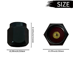 Sunflower Dog Paw Tire Valve Stem Caps Cover, 4 Pcs Metal Black Air Valve Cap, Aluminum Car Wheel Stem Caps, Universal Stem Covers for Cars, Trucks, Bikes, Motorcycles, Bicycles, Corrosion Resistant