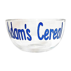 Cereal Killer Personalized Bowl - Choose your Customization and Lettering Colors