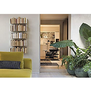 TEEbooks - Bookshelves - Set of 2 - Steel - White - 23,6" x5,9 x5,9