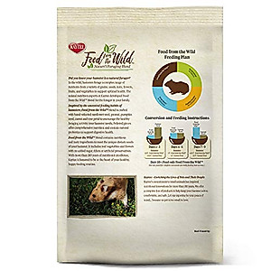 Kaytee Food from The Wild Natural Pet Hamster Food, 2 Pound