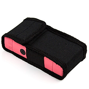 POLICE 800 Mini Stun Gun with LED Flashlight, Pink