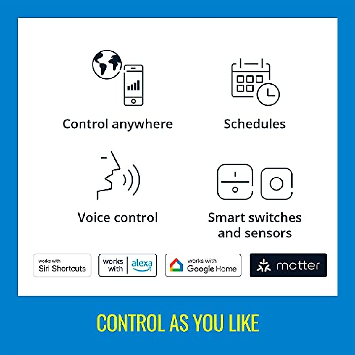 WiZ Connected Color B12 Smart WiFi Light Bulb with E26 Cap, 2200K - 6500K + RGB, 16 Million Colors, Smart Control with WiZ App, Works with Alexa, Google Assistant, and Siri Shortcuts, No Hub Required