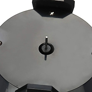 Jadpes Rotating Jewelry Display Stand, Solar 360 Degrees Rotating Turntable Display Stand with 4 LED Light Display Turntable for Display Jewelry Watch Collectibles Shop Display(#1)