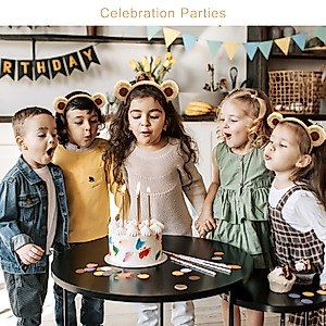 Beviliu Bears ear headband 3 Pack