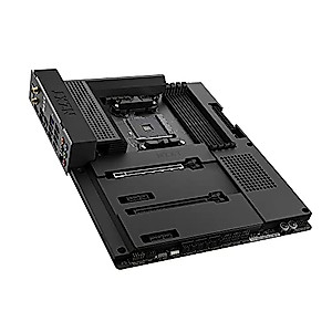 NZXT N7 B550 - N7-B55XT-B1 - AMD B550 chipset (Supports AMD Socket AM4 Ryzen CPUs) - ATX Gaming Motherboard - Integrated Rear I/O Shield - WiFi 6 connectivity - Black (Renewed)