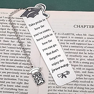 Class of 2023 Graduation Gifts for Him Her Women Men Inspirational Bookmarks 2023 Senior High School College Nurse Medical Master Students Son Daughter Teens Book Lover 16 Birthday Christmas Valentine