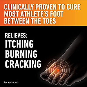 Lotrimin Ultra 1 Week Athlete's Foot Treatment, Prescription Strength Butenafine Hydrochloride 1%, Cures Most Athlete’s Foot Between Toes, Cream, 1.1 Ounce (30 Grams)