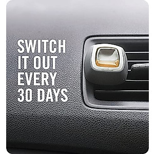 Febreze Car Air Freshener, Set of 5 Clips, Linen & Sky - up to 150 Days