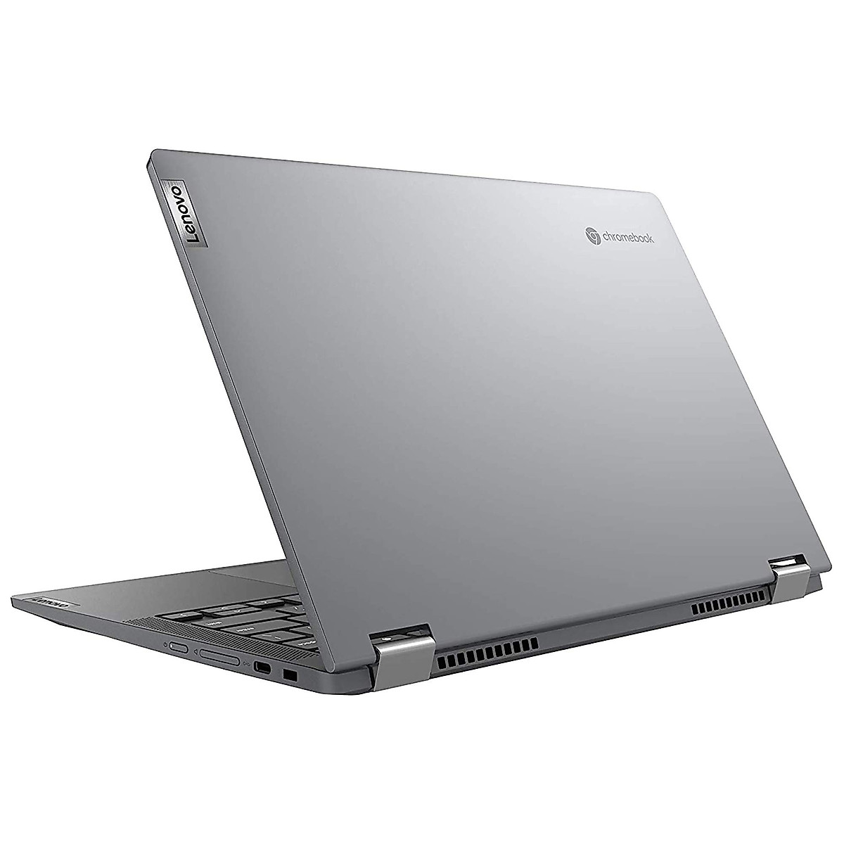 Lenovo Chromebook Flex 5 Laptop, 13 Inch FHD Touch Display, Intel Core i3-10110U Processor, 4GB RAM, 192GB Storage (64GB eMMC + 128GB MicroSD), Webcam, WiFi, Bluetooth,+ MicroSD