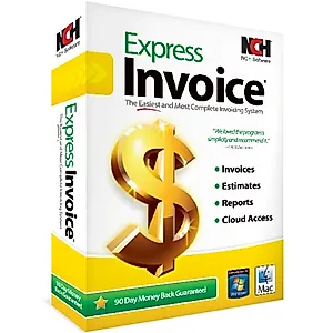 Express Invoice Professional Invoicing Software (PC/Mac)