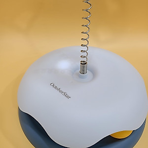 OctoberStar Toys for Domestic Pets, Cat Toys for Indoor Cats, Toy for Pets, Cat Ball Track with Interactive Cat Feeder Toys,Leakage Food Ball, Roller Track Balls